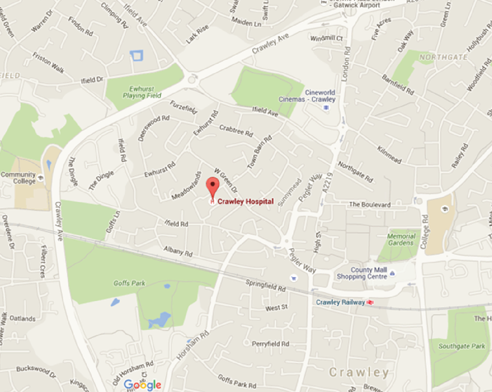 Crawley Hospital - Sussex MSK Partnership